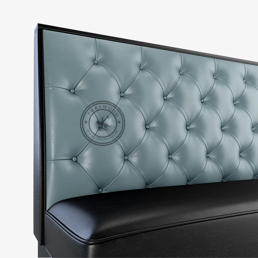 Palari Restaurant booth with padded base Manufacturer and Supplier- Purewood