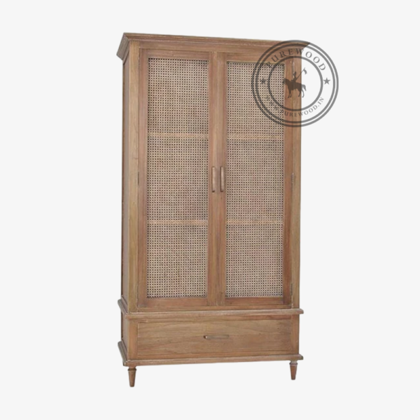 Cane Wardrobe Manufacturer and Supplier in India - Purewood